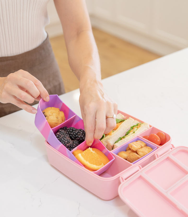 MontiiCo Feast Bento Lunch Box - Fuchsia