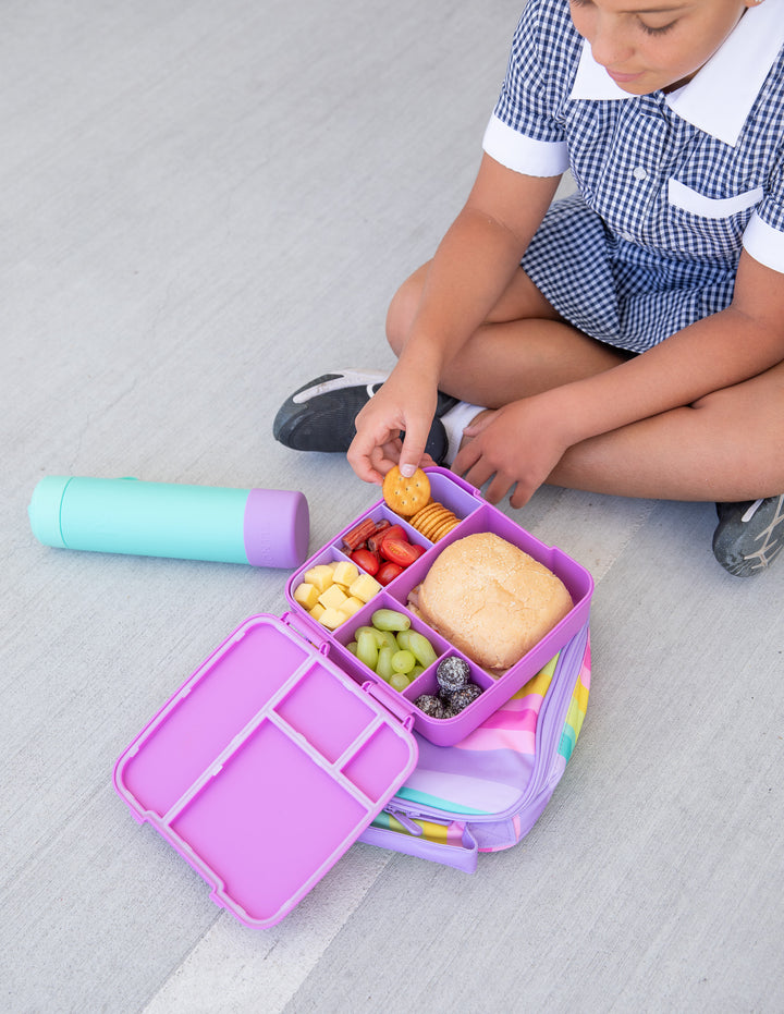 MontiiCo Feast Bento Lunch Box - Fuchsia